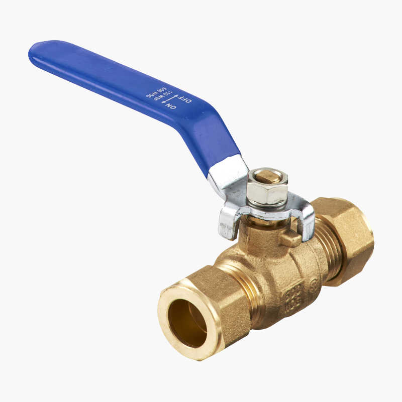 Kulventil med 15 mm klämring - Biltema.se