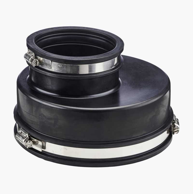 Transition coupling, 100-115/185-210 mm - Biltema.dk
