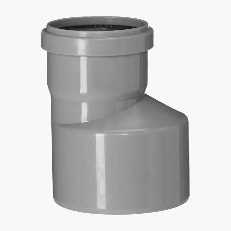 Drainage pipe, reducer, 110–75 mm - Biltema.fi