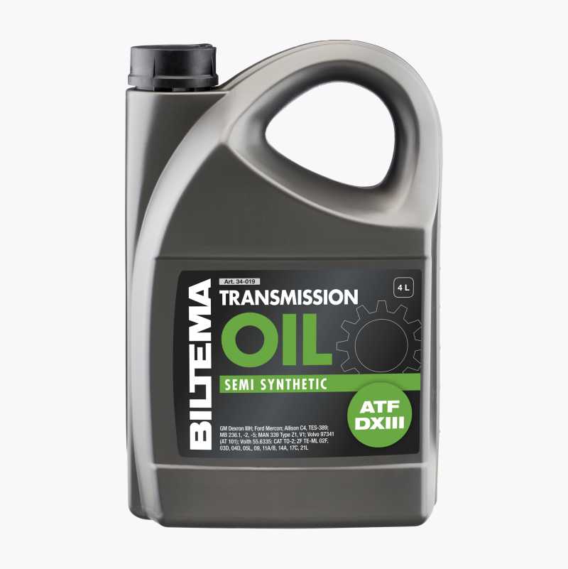 Transmission oil ATF DX III, 4 litre - Biltema.dk