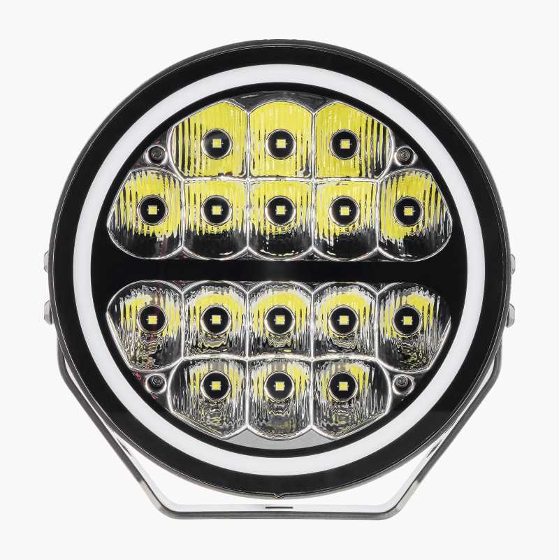 Fjärrljus 7" LED, 48 W, no-edge - Biltema.se