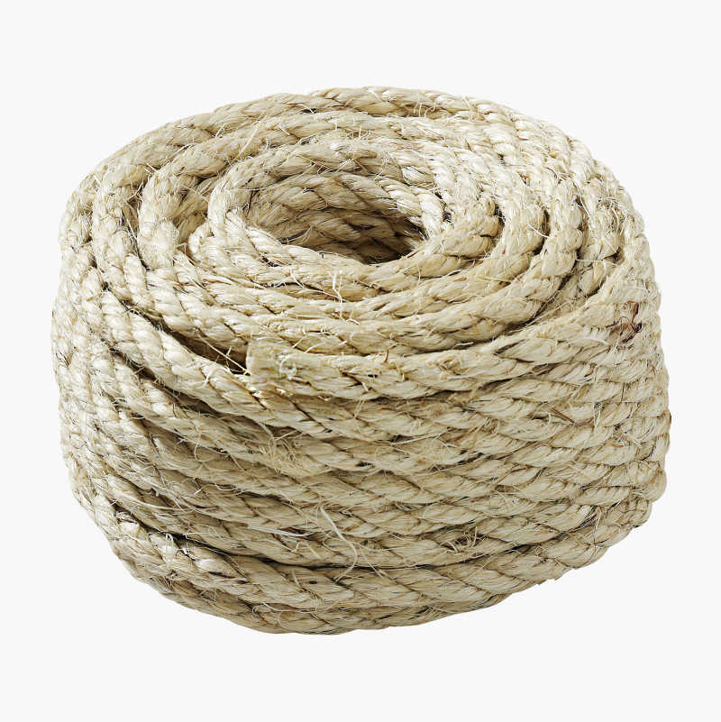 Sisal rope, 12 mm x 15 m - Biltema.se