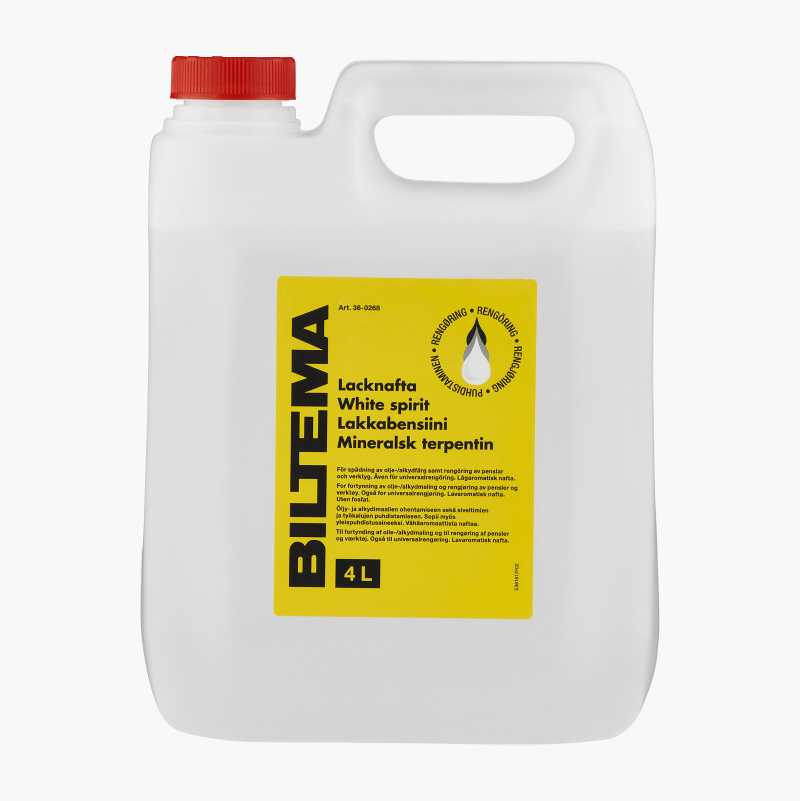 Mineralsk terpentin, 4 l - Biltema.dk