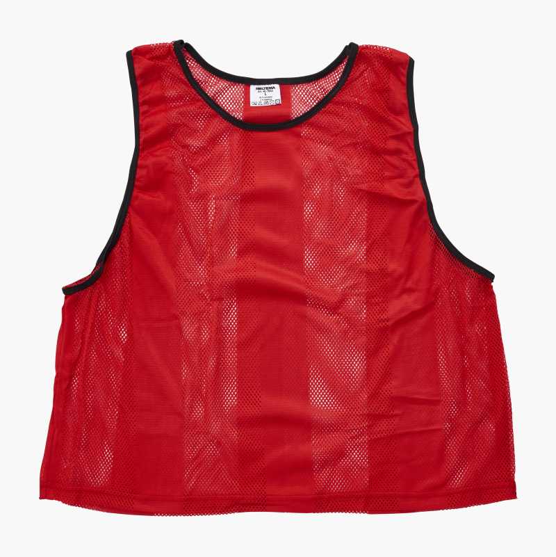 Junior team vest, red, 4-pack, size S - Biltema.no