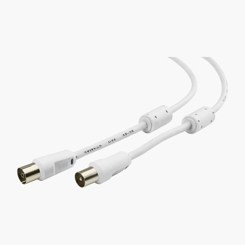 Antenna cable, straight-straight connector, 1,5 m - Biltema.fi