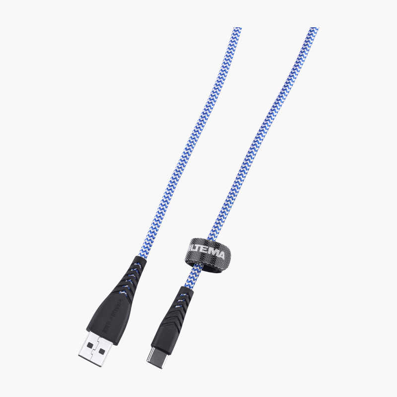 USB-ledning med Type C-stik, 2 m - Biltema.dk