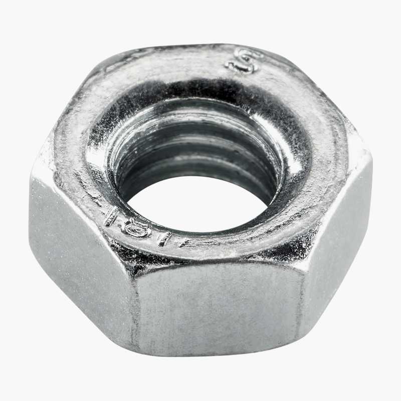 Mutteri M6, sähkösinkittyä, 25 kpl - Biltema.fi