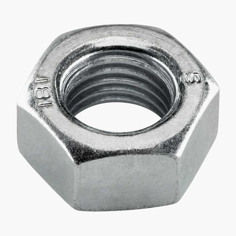 Mutter M16, elförzinkad, 5 st. - Biltema.se