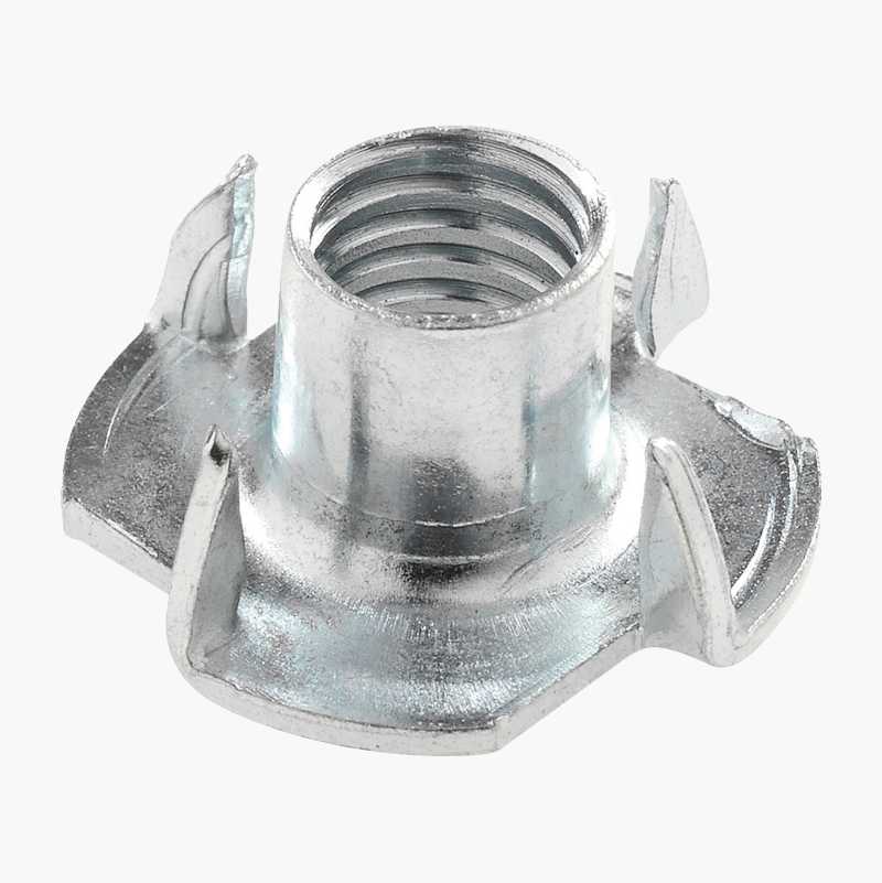 Impact nut M8, electro-galvanised, 20 pcs - Biltema.dk