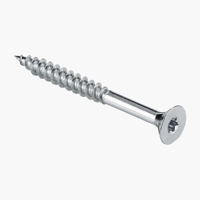 Wood screws 6 x 60, indoor, 100 pcs. - Biltema.no