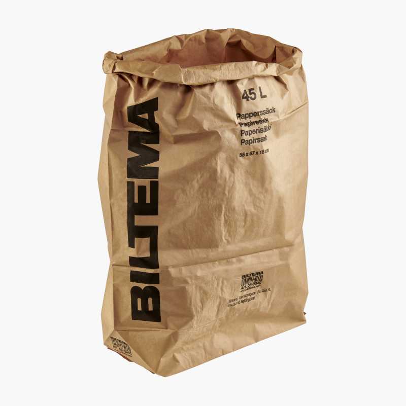 Paper sack, 45 litre - Biltema.no