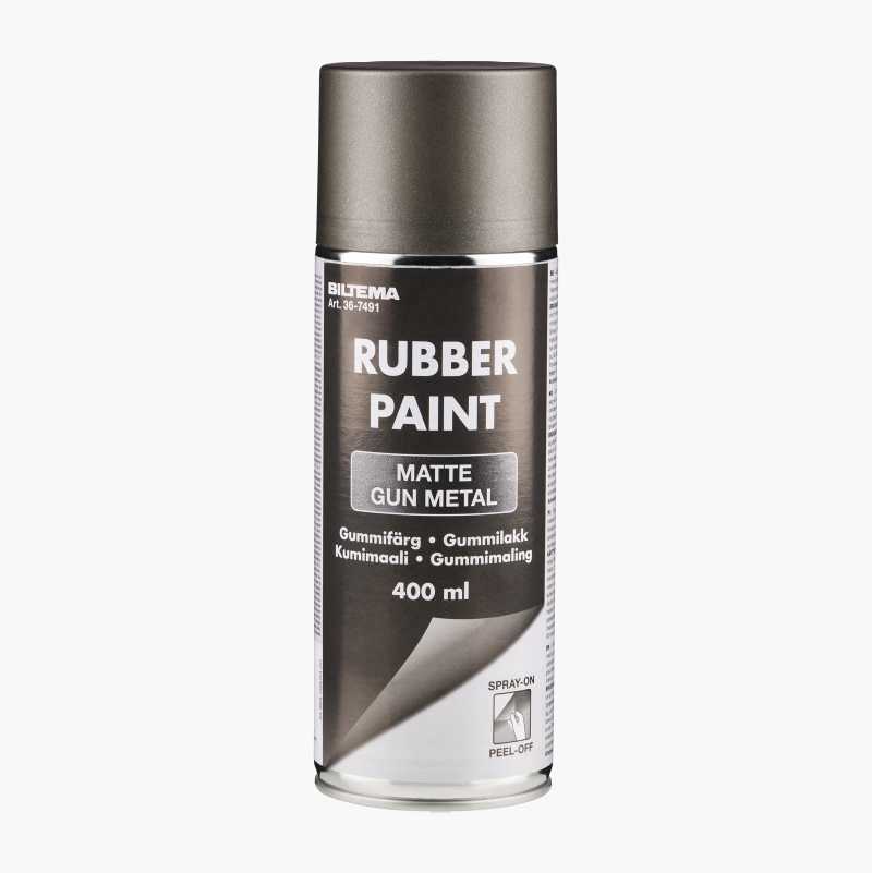 Rubber Paint, Gun metal, 400 ml - Biltema.se