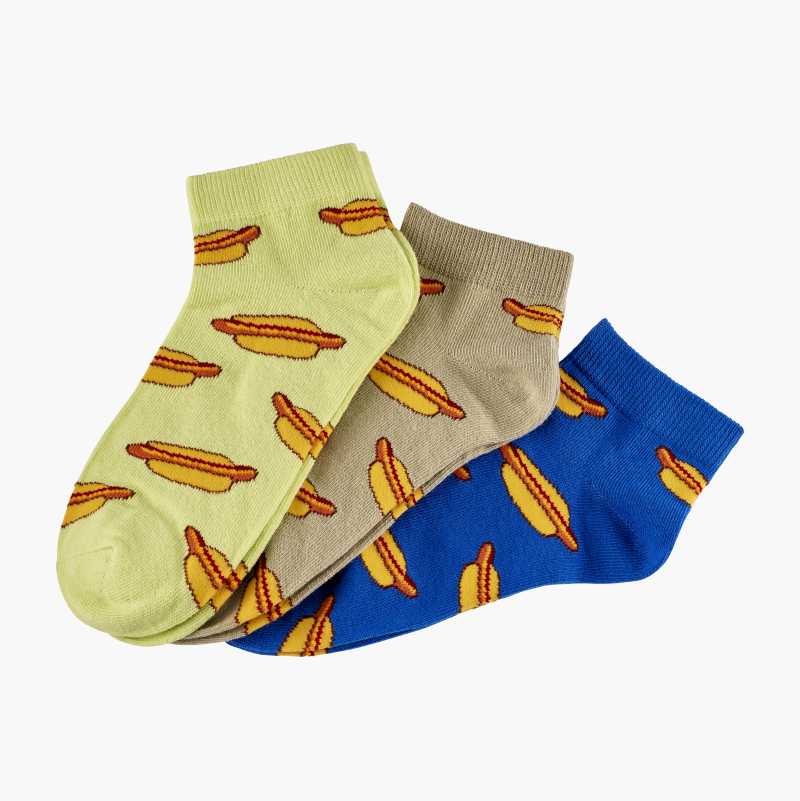 Ankelstrumpor "Biltemakörv", 3-pack, Stl. 43–45 - Biltema.fi