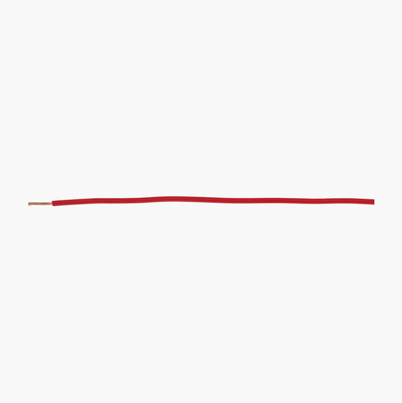 RK-kabel, 1,5 mm², 25 m, röd - Biltema.se