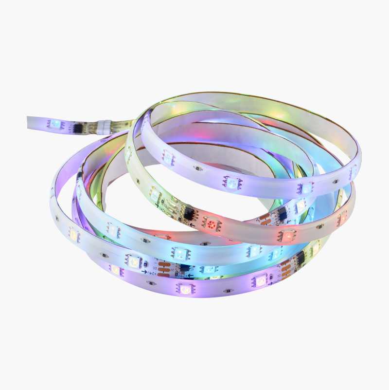 LED-lista, digitaalinen RGB, jatkolista 3 m - Biltema.fi
