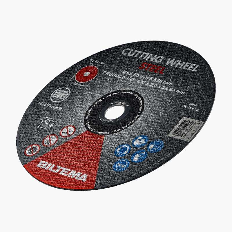 Cutting disc, steel, flat, 230 mm - Biltema.se