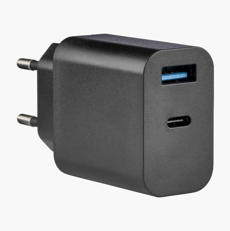 Quick charger USB A + C, 30 W - Biltema.no
