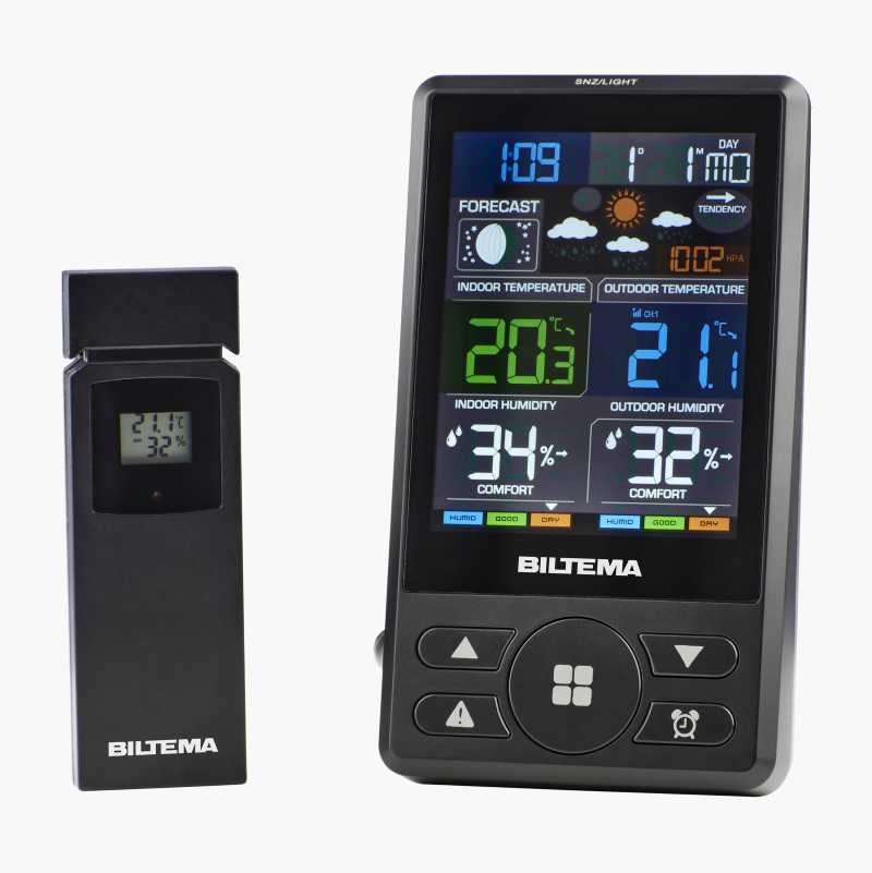 Wireless weather station - Biltema.no