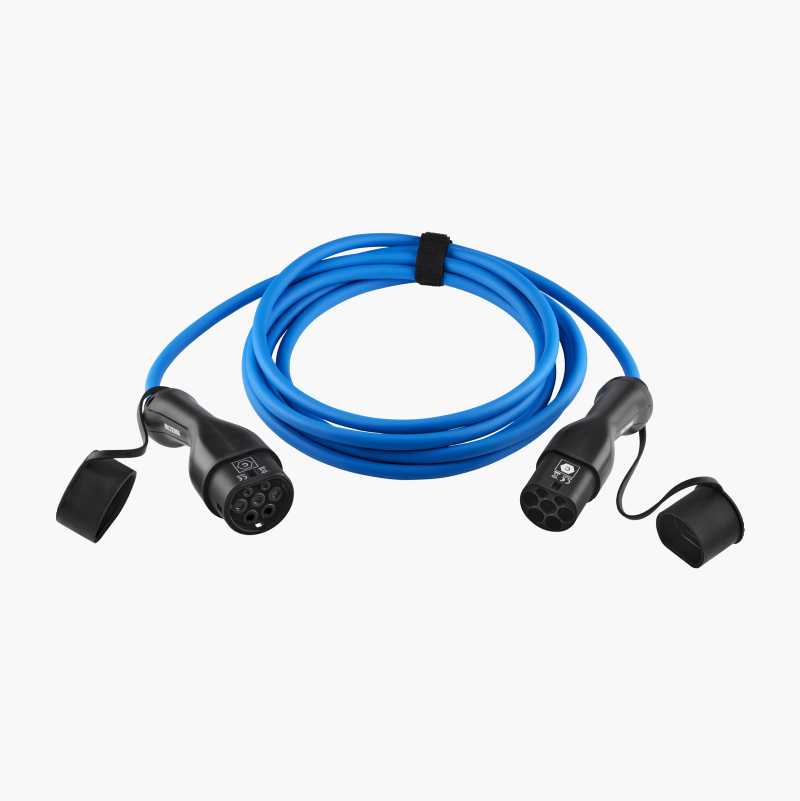 Charging cable Type 2 1-phase, 32 A, 5 m - Biltema.se