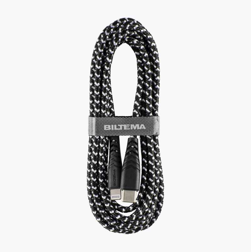 Lightning – USB Type C ‑kaapeli, 2 m - Biltema.fi