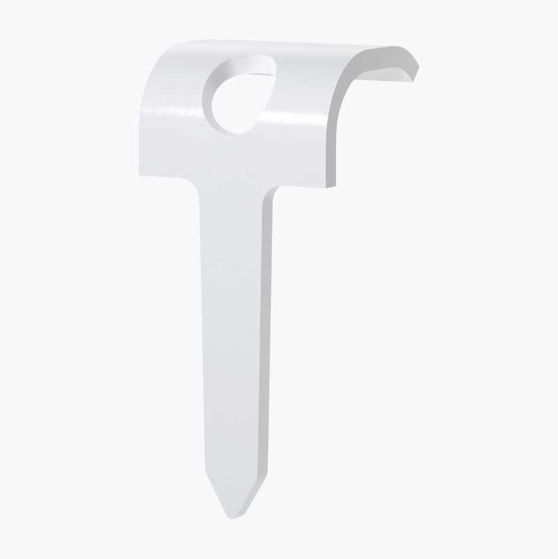 Cable Clip, oval cable, 16 mm, 200 pcs. - Biltema.no