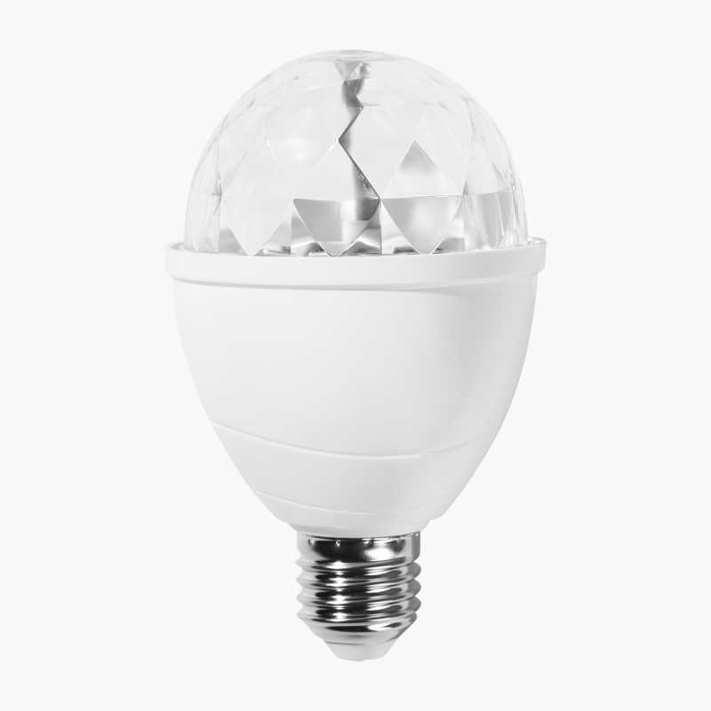 Spinning disco light, LED, E27 - Biltema.se