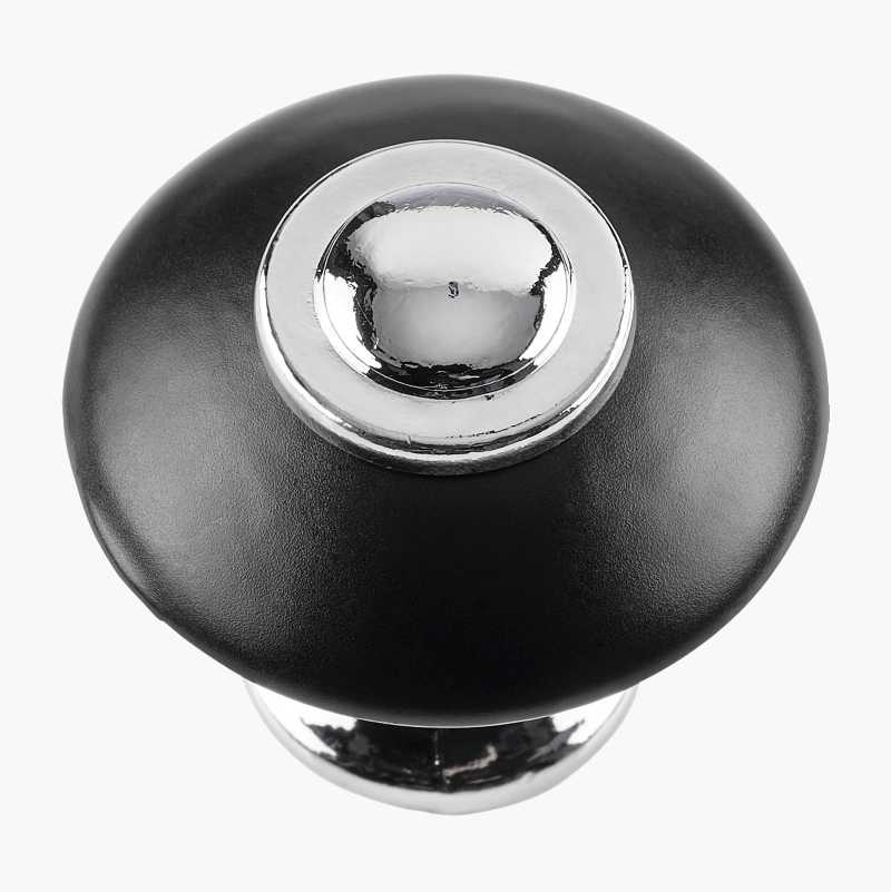 Nuppi, musta, ∅26 mm, 2 kpl - Biltema.fi