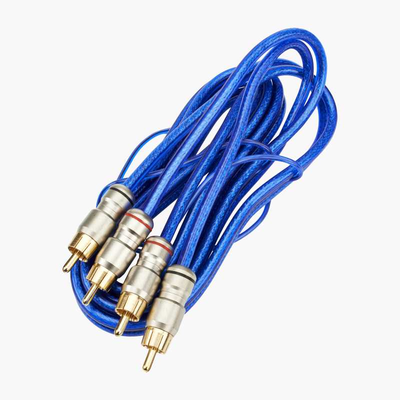 Low level RCA cable, 1.5 m - Biltema.se