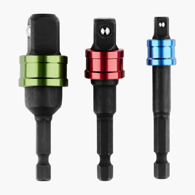 Socket adapter kit quick connector, 3 parts - Biltema.se