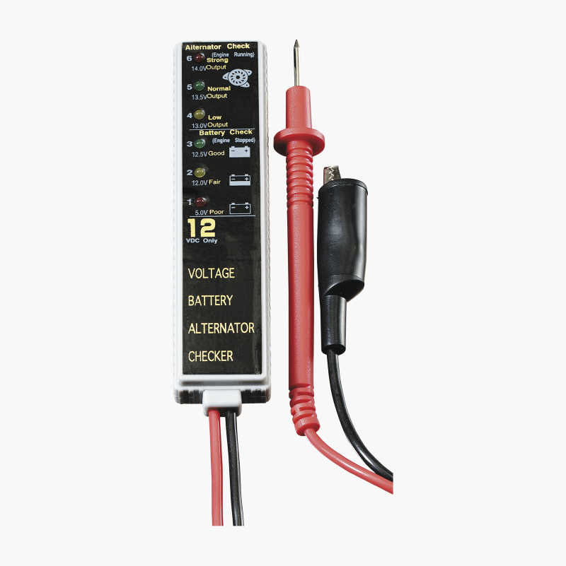 Battery and Generator Tester - Biltema.dk