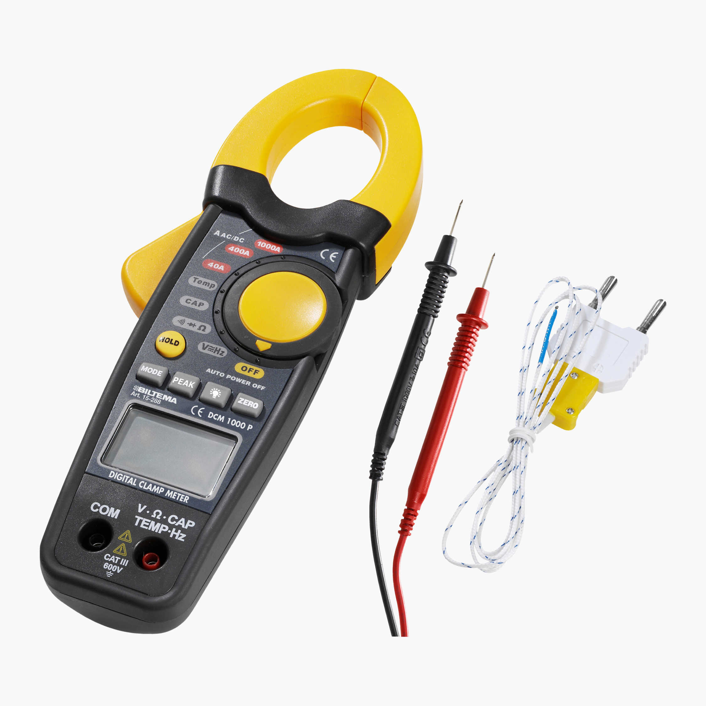 Clamp Meter DCM 1000 P - Biltema.no