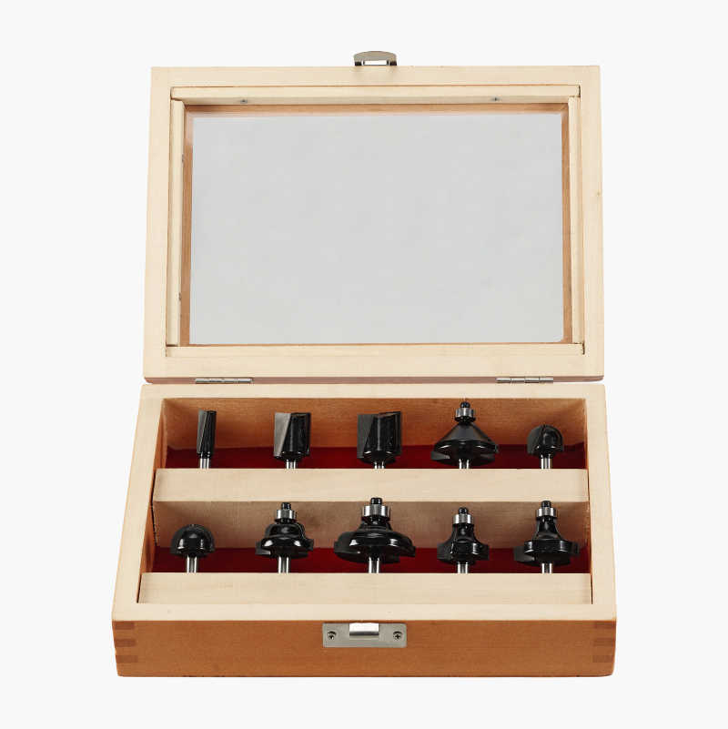 Hard metal milling kit, 10 parts - Biltema.no