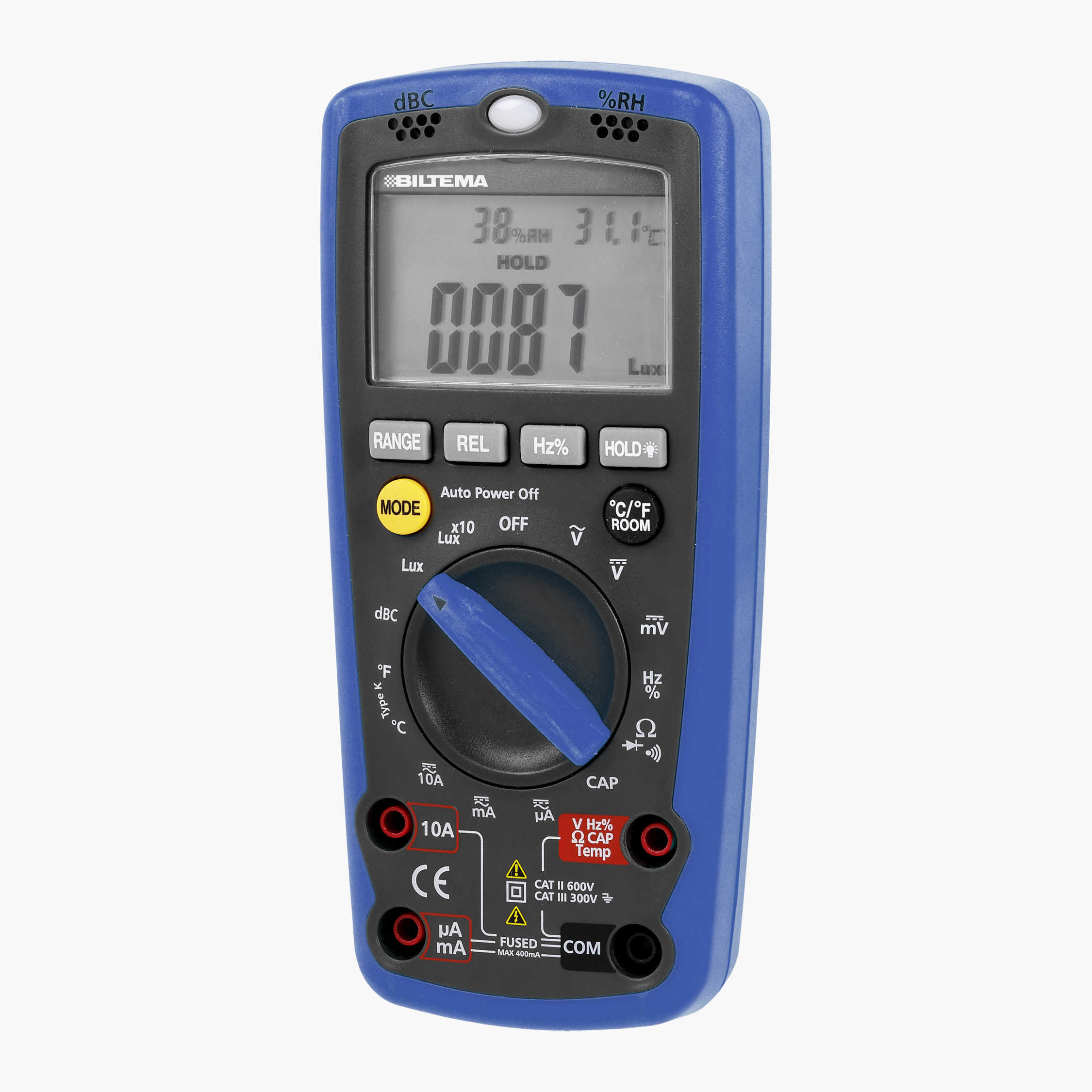 Digital multimeter, 6-in-1 - Biltema.fi