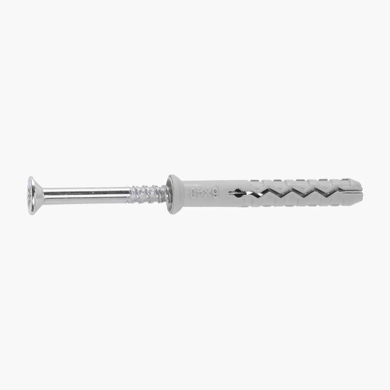 Nail plug, 6 x 40 mm, 40 pcs. - Biltema.dk