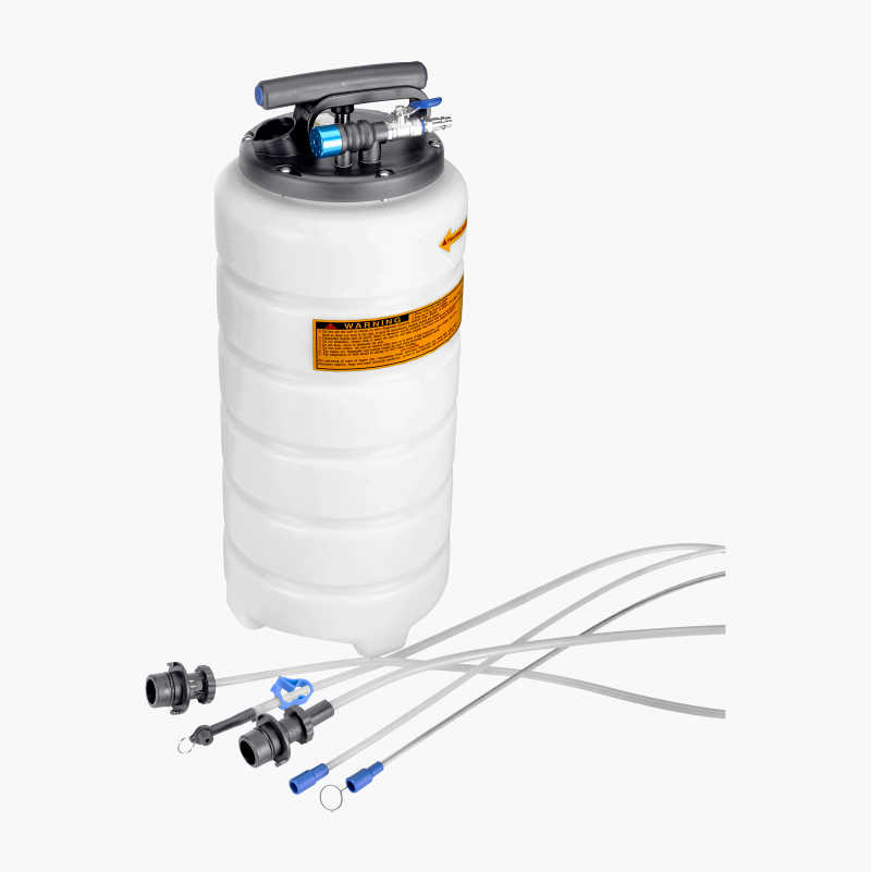 Oil suction pump, manual/pneumatic, 15 L - Biltema.fi