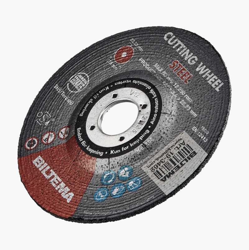 Slibeskive stål, 125 x 3 mm - Biltema.dk