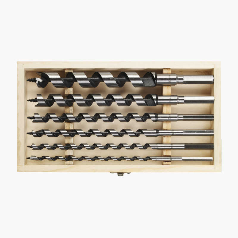 Spiral drill bit set, 6 parts - Biltema.dk