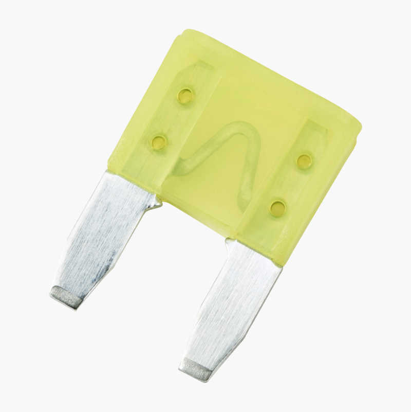 Flat pin fuses, mini, 10-pack - Biltema.no