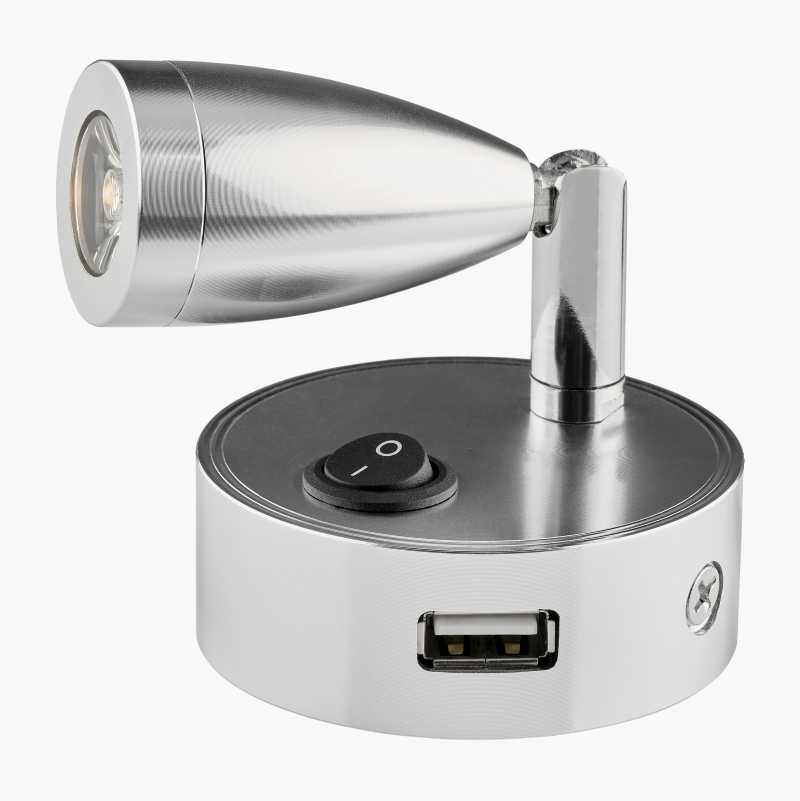 Läslampa LED, med USB A - Biltema.se