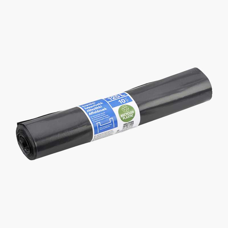 Søppelsekk 125 liter, 10-pakning - Biltema.no