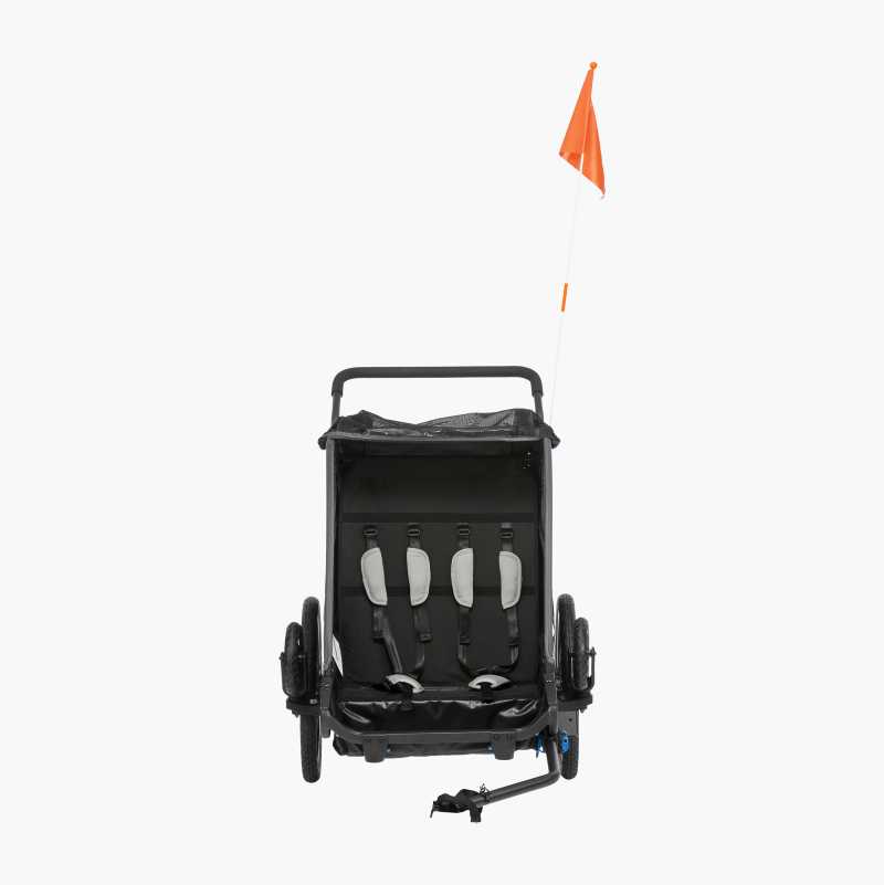 Cykelvagn, för 1–2 barn - Biltema.se