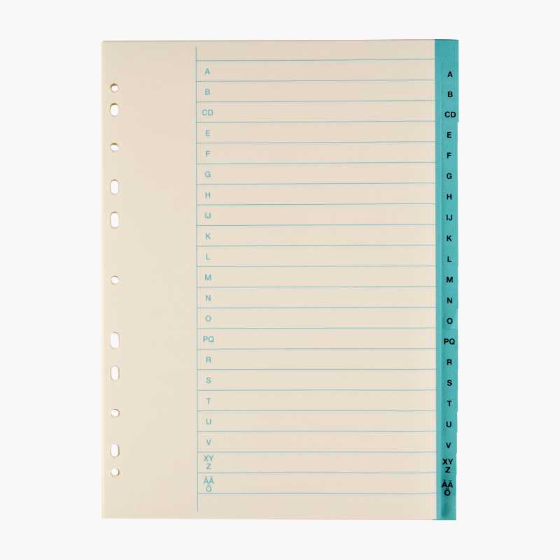 Permregister, A4, A–Ø - Biltema.no