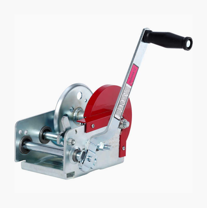 Winch, 900 kg, wire - Biltema.fi