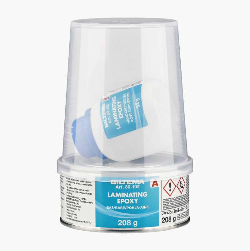 Lamineringsepoxy, 0,3 liter - Biltema.dk
