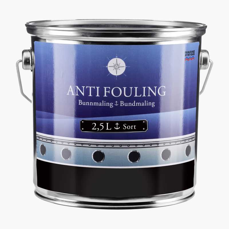 Anti-Fouling Paint, copper oxide-based, black 2,5 litre - Biltema.dk