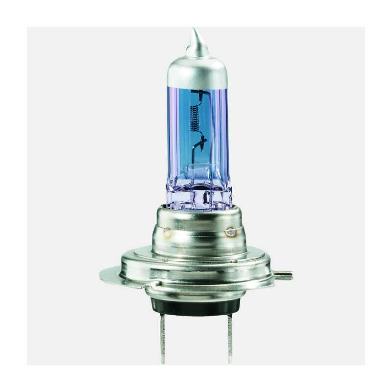 Halogen bulb Mega Blue, H7, 12 V, 55 W, 2-pack - Biltema.se