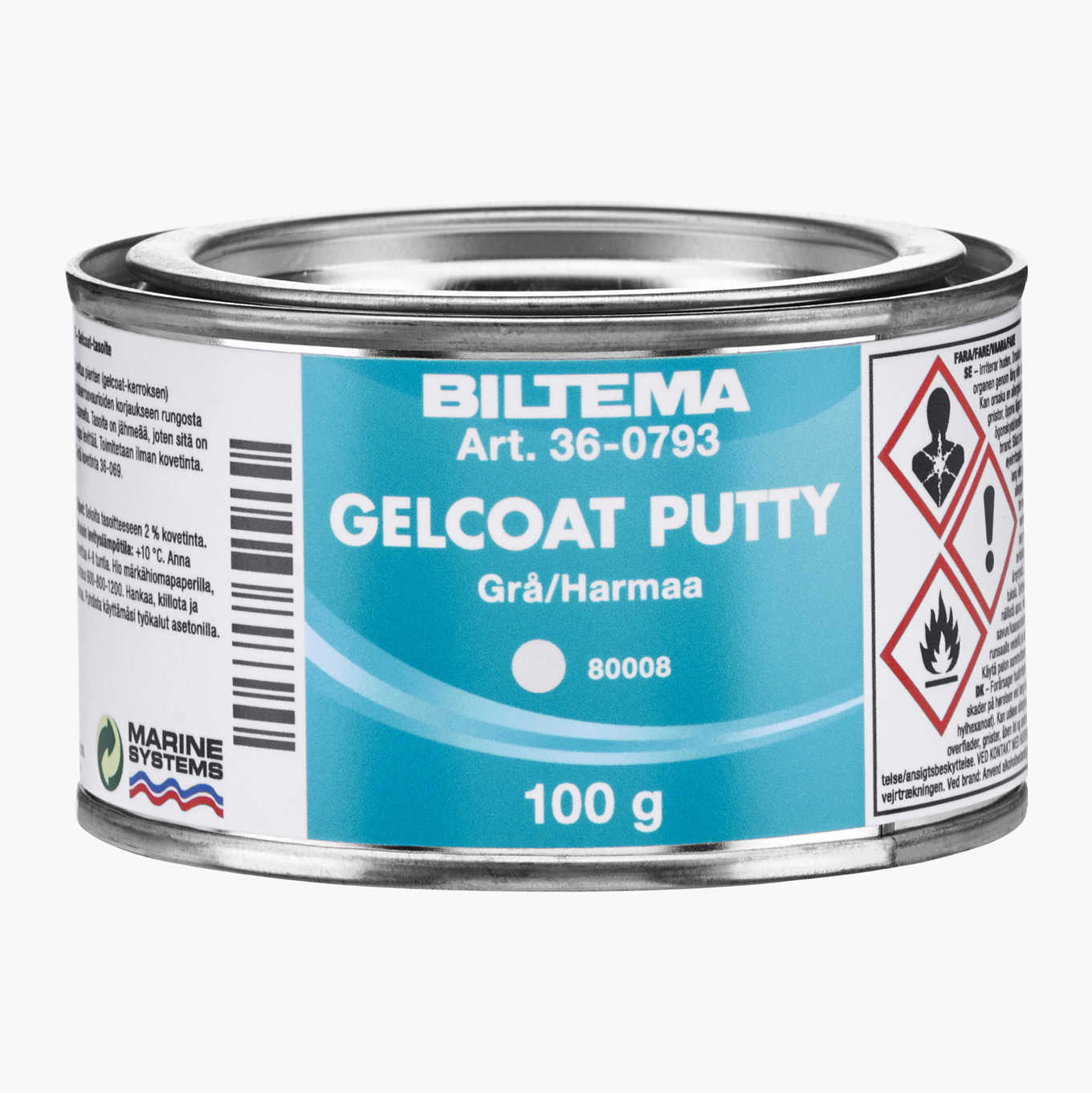 Gelcoatspackel - Biltema.se