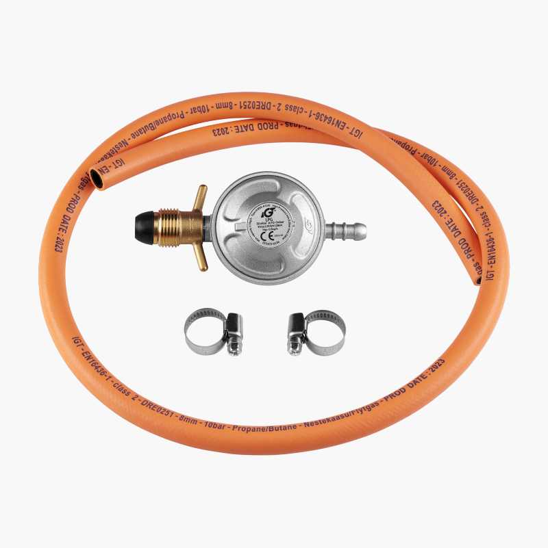 Gasregulator med slang - Biltema.se