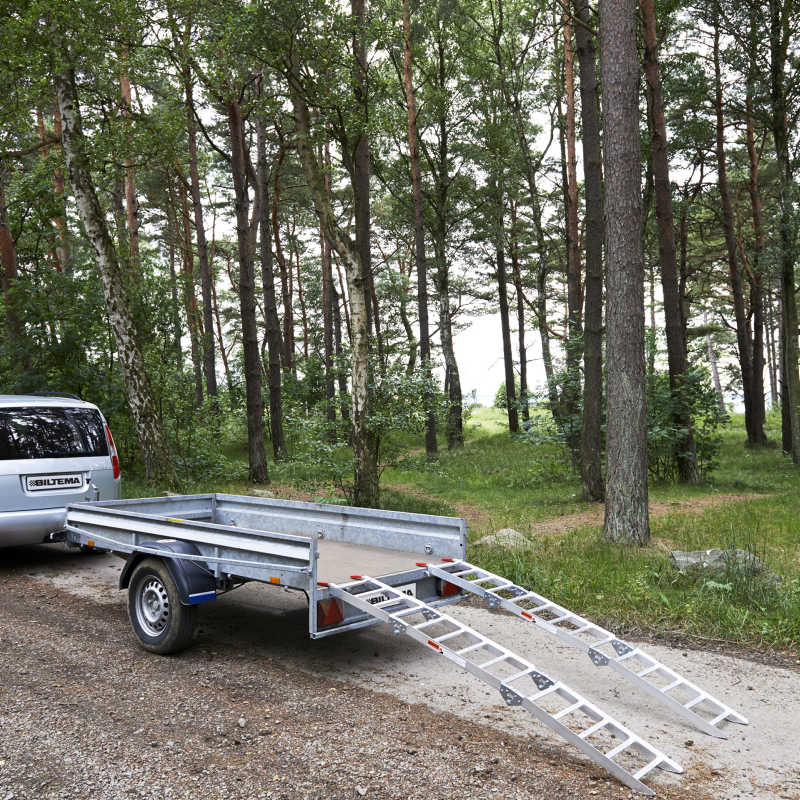 Lasterampe, aluminium, 1980 x 283 mm - Biltema.no