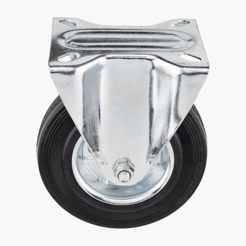 Fast hjul, 33,5 x 125 mm - Biltema.dk